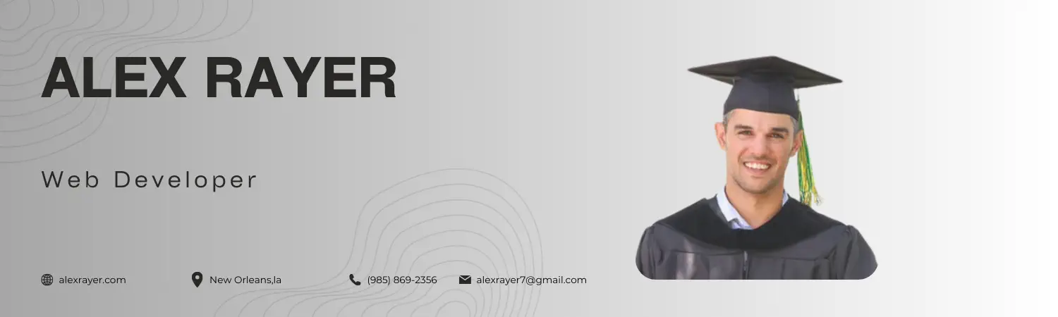 Alex Rayer | Web Developer & Designer